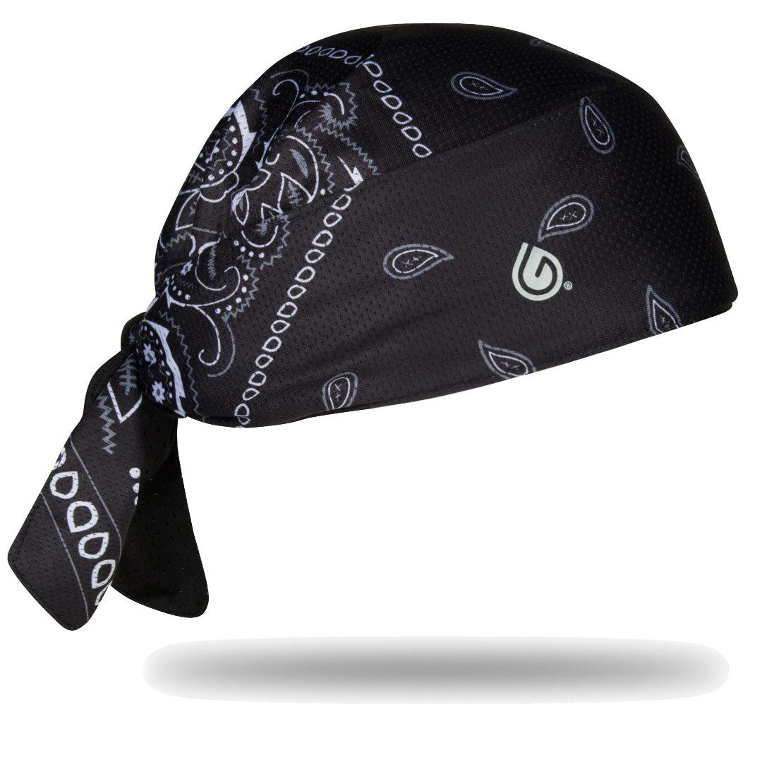 Black Bandana Full Triangle – Gymwrap By Nicole Ari Parker